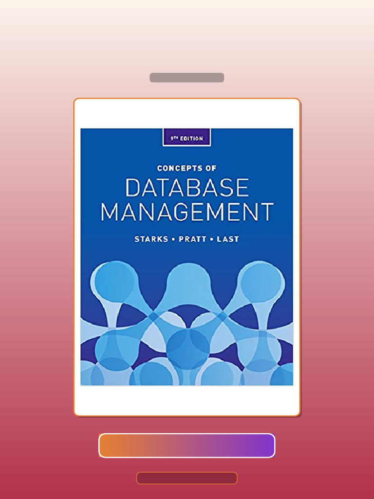 Concepts of Database Management 9th Edition Joy L Starks Philip J Pratt Mary Z Last ISBN10 ...