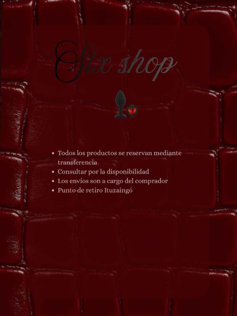 Catálogo Six Shop 21-01 | PDF