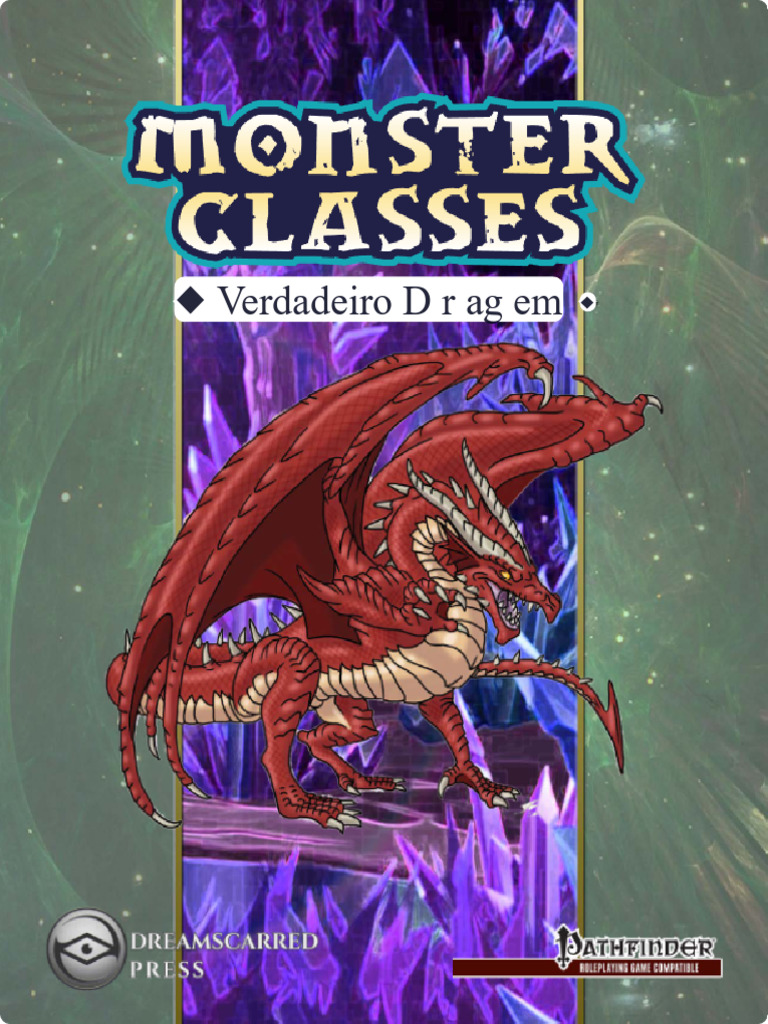 Monster Classes True Dragon Pathfinder Traduzido | PDF | Dragão | Jogos de RPG