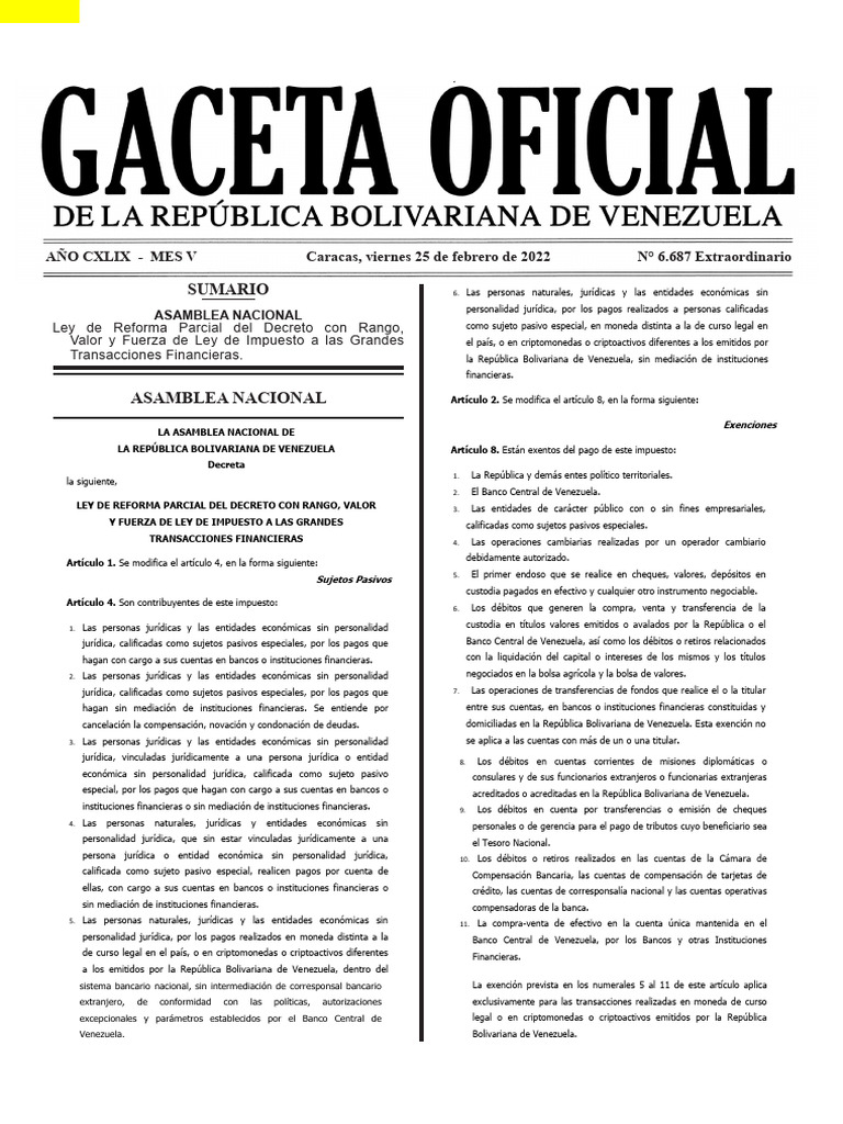 IGTF | PDF | Bancos | Impuestos