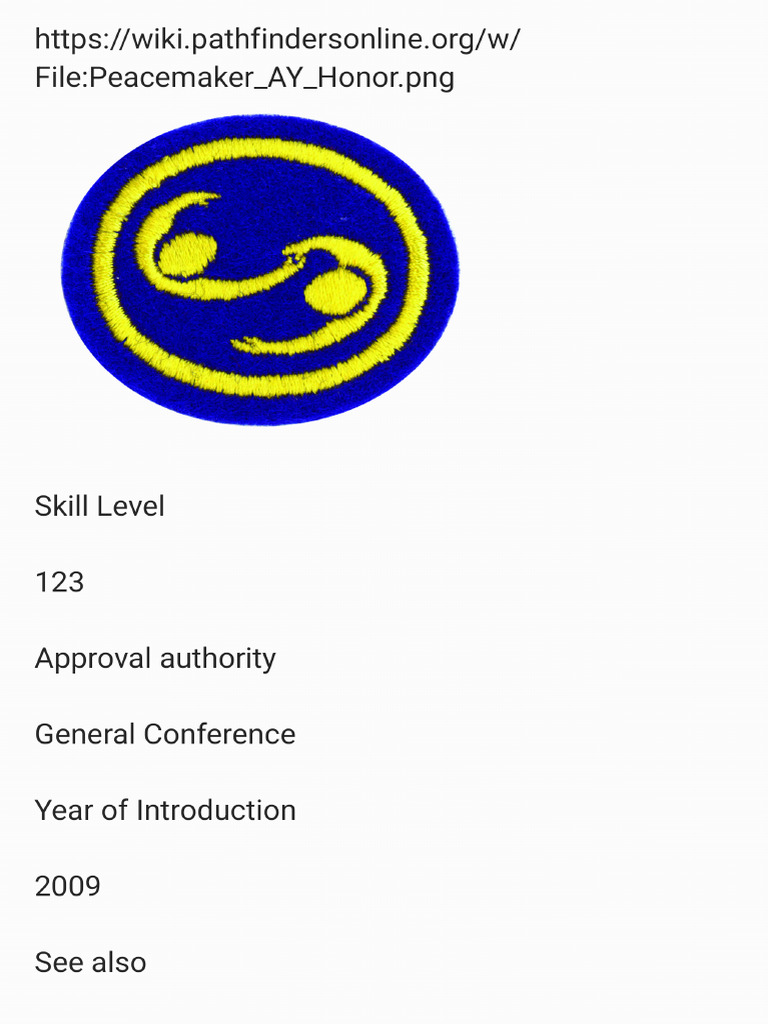 Peacemaker Honor | PDF
