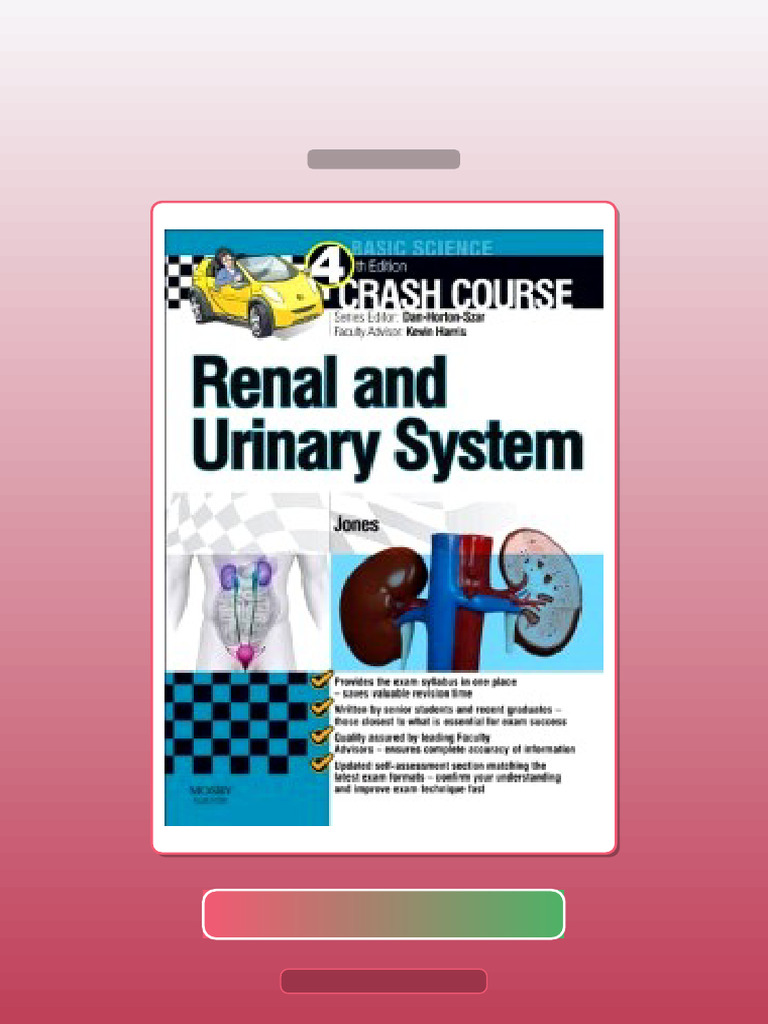Crash Course Renal and Urinary Systems 4th E-book Testbank Solutions ...