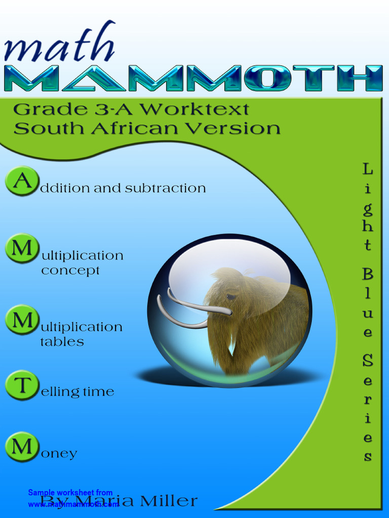 Math_Mammoth_Grade3A_Samples_SA | PDF | Subtraction | Mathematics