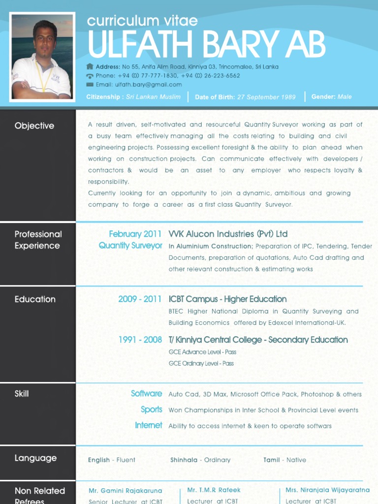 Ulfath CV Alu Copy Email | PDF