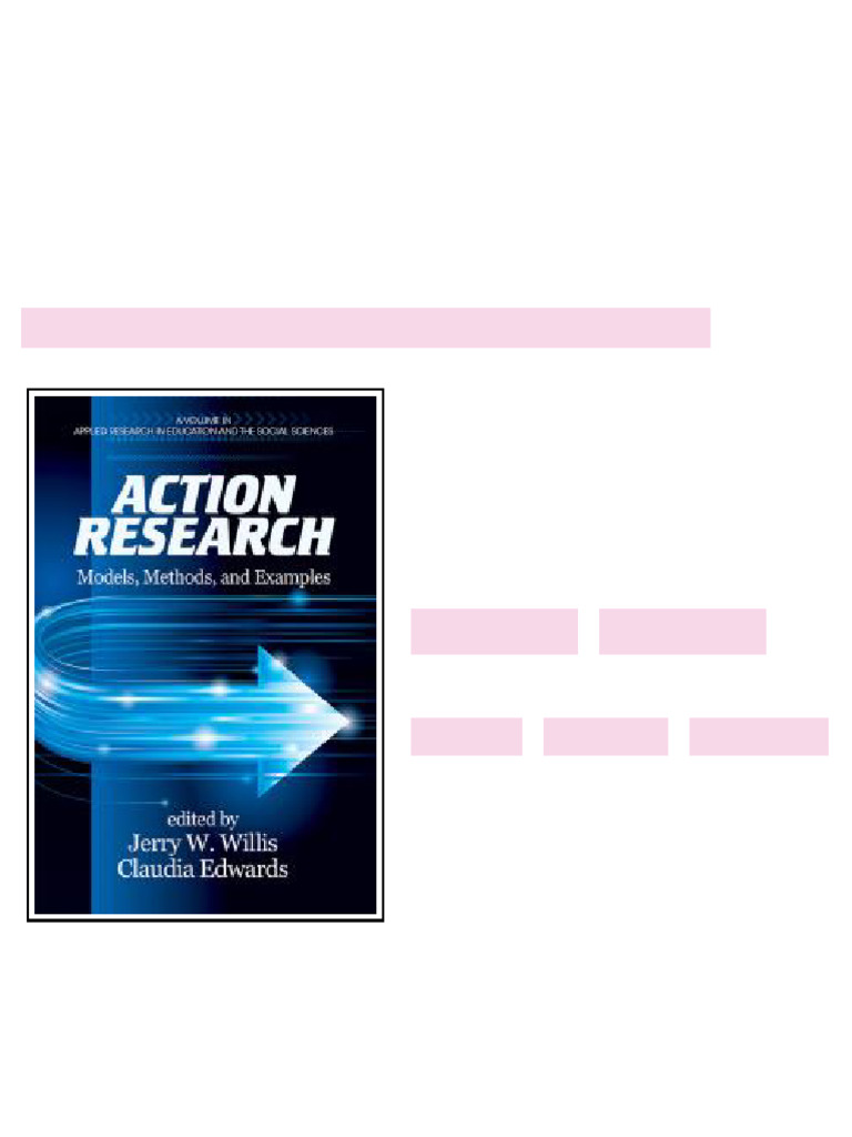Action Research Models Methods and Examples 1st Edition Jerry W. Willis ...