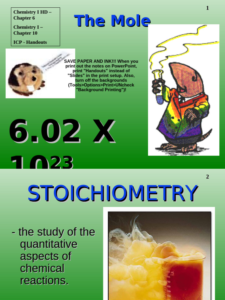 Chapter 10 | PDF | Mole (Unit) | Chemistry