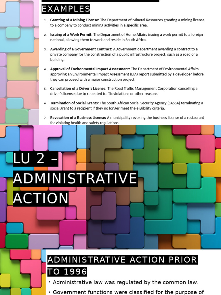 LU 2 - Administrative Action | PDF | Environmental Impact Assessment ...