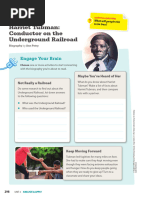 Harriet Tubman: A Poem by Eloise Greenfield | PDF