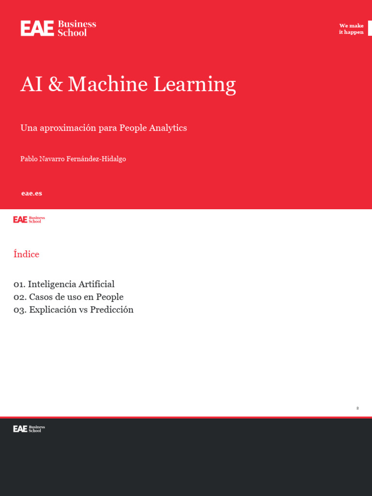 Ai y Machine Learning | PDF | Aprendizaje automático | Inteligencia artificial