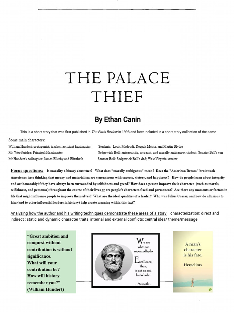 Full Story Thepalacethief | PDF | Julius Caesar
