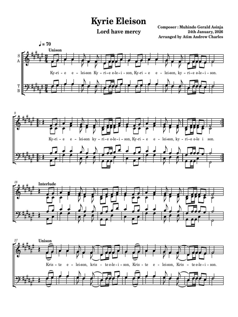 Kyrie Eleison | PDF