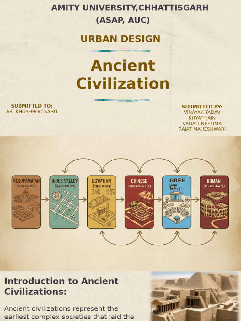 Ancient Civilization | PDF | City | Civilization