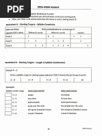 Early Assessment of Echoic Skills | PDF | Syllable | Oral Communication