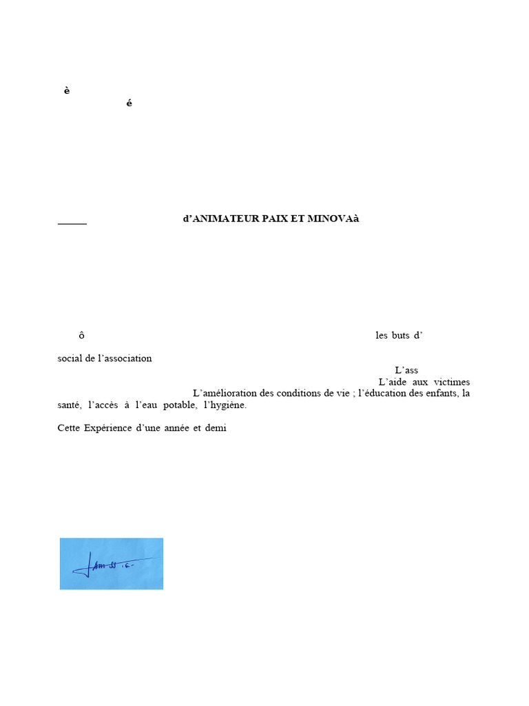 ECC - Letter - P SAMMY | PDF
