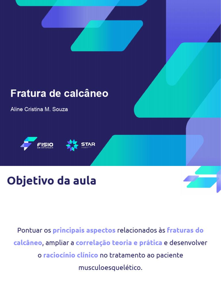7. Fratura de Calcâneo.pptx | PDF | Sistema Locomotor | Sistema Esquelético