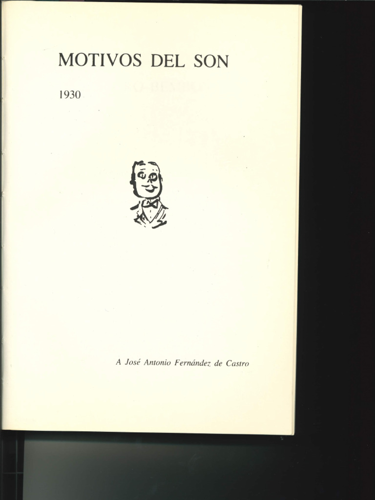 Poemas de Nicolás Guillén | PDF