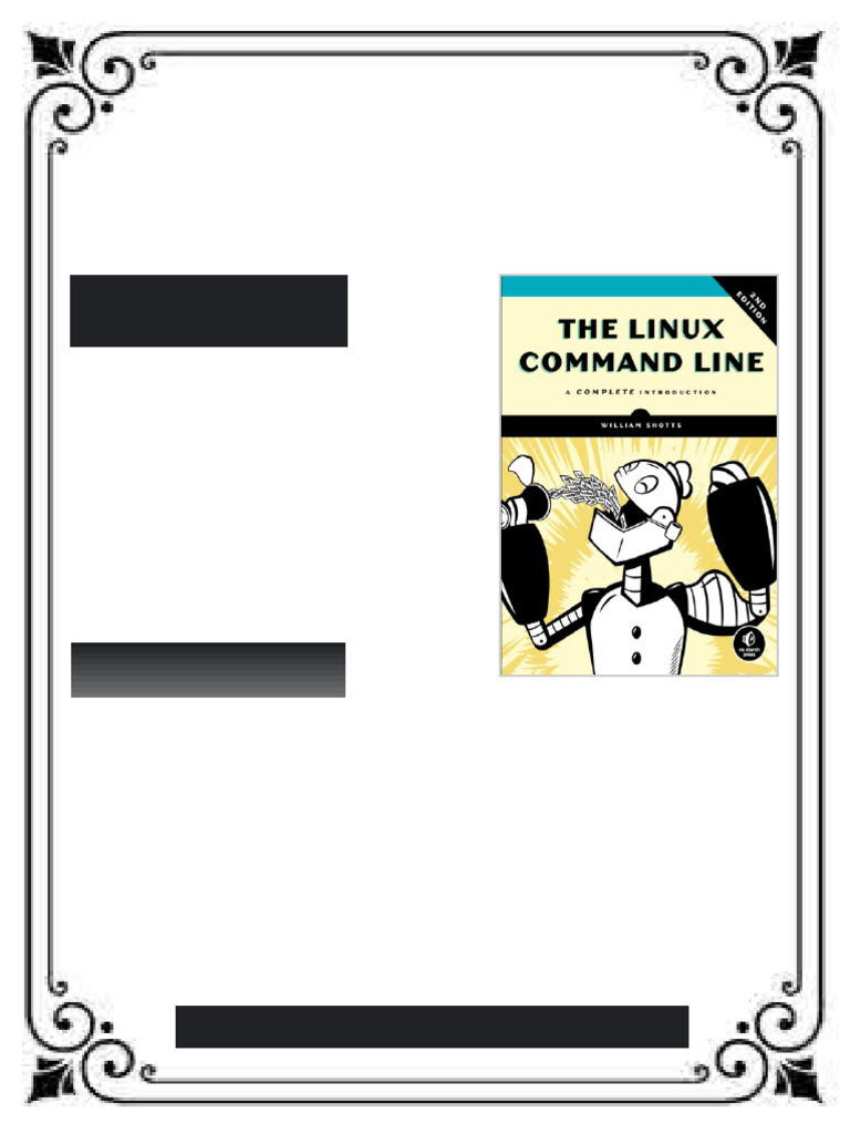 The Linux Command Line A Complete Introduction 2d edition William E. Shotts eBook rare digital ...