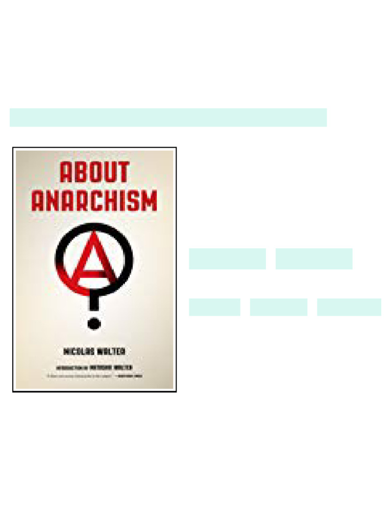 About Anarchism Nicolas Walter updated 2025 | PDF | Anarchism | Learning