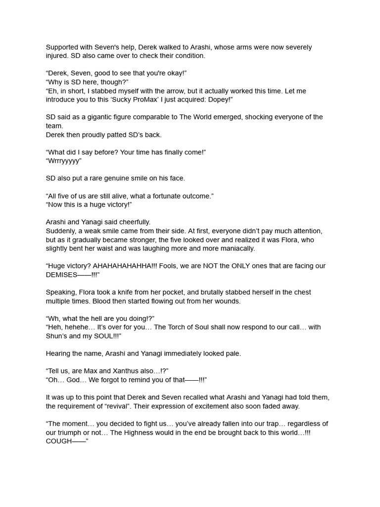 Chapter 13 Finale | PDF