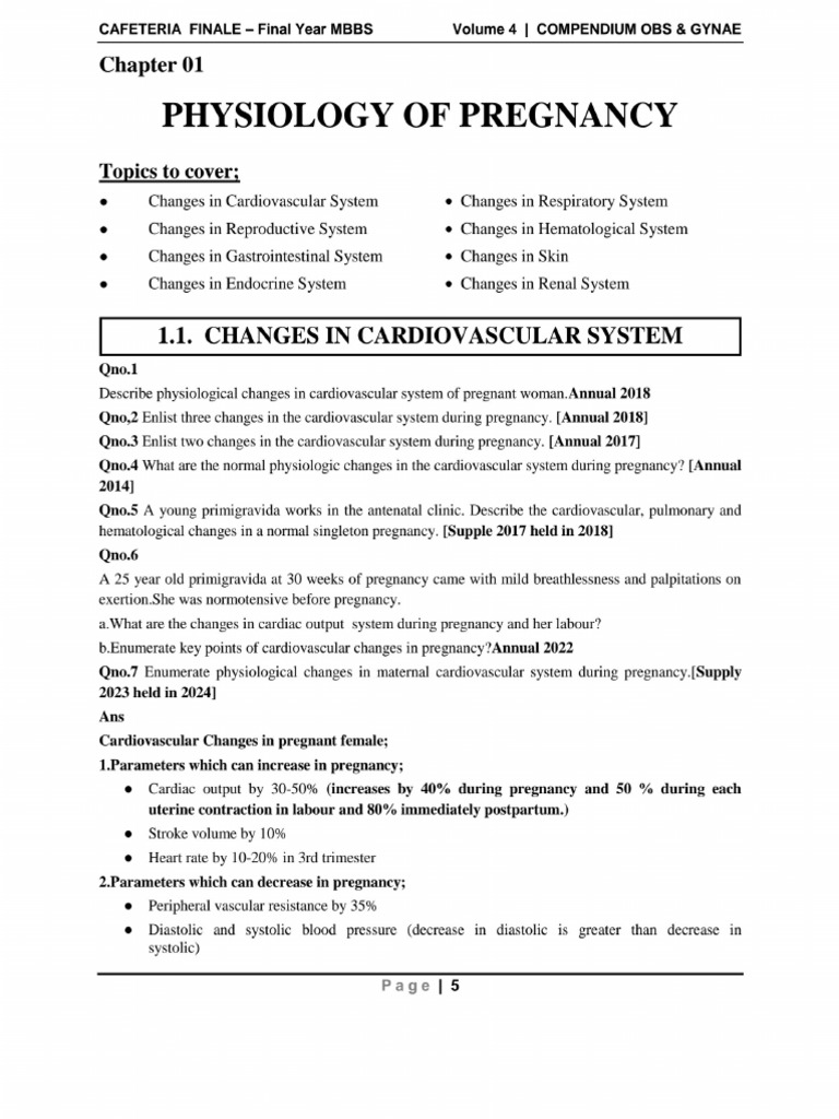 Obs & Gynae Final Mcqs | PDF