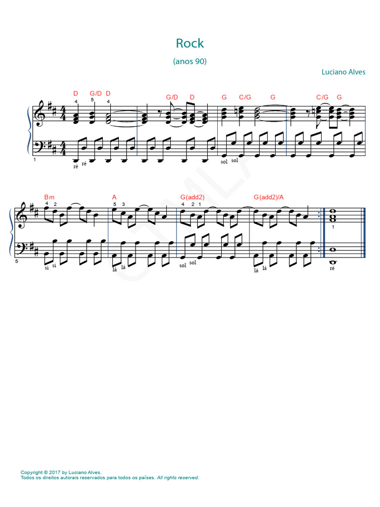 Rock+Anos+90+(Luciano+Alves) | PDF