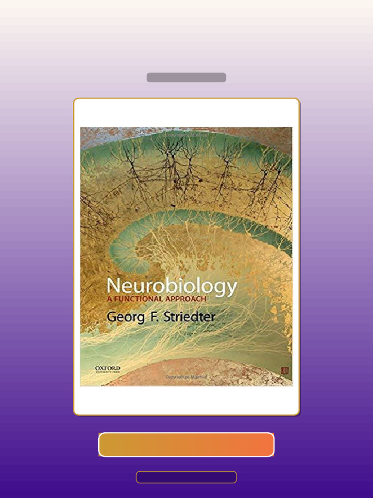 Neurobiology a Functional Approach E-book Testbank Solutions | PDF ...