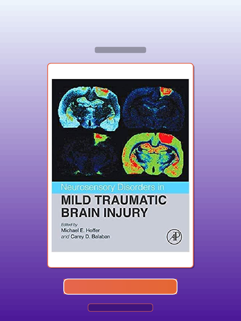 Neurosensory Disorders in Mild Traumatic Brain Injury E-book Testbank ...