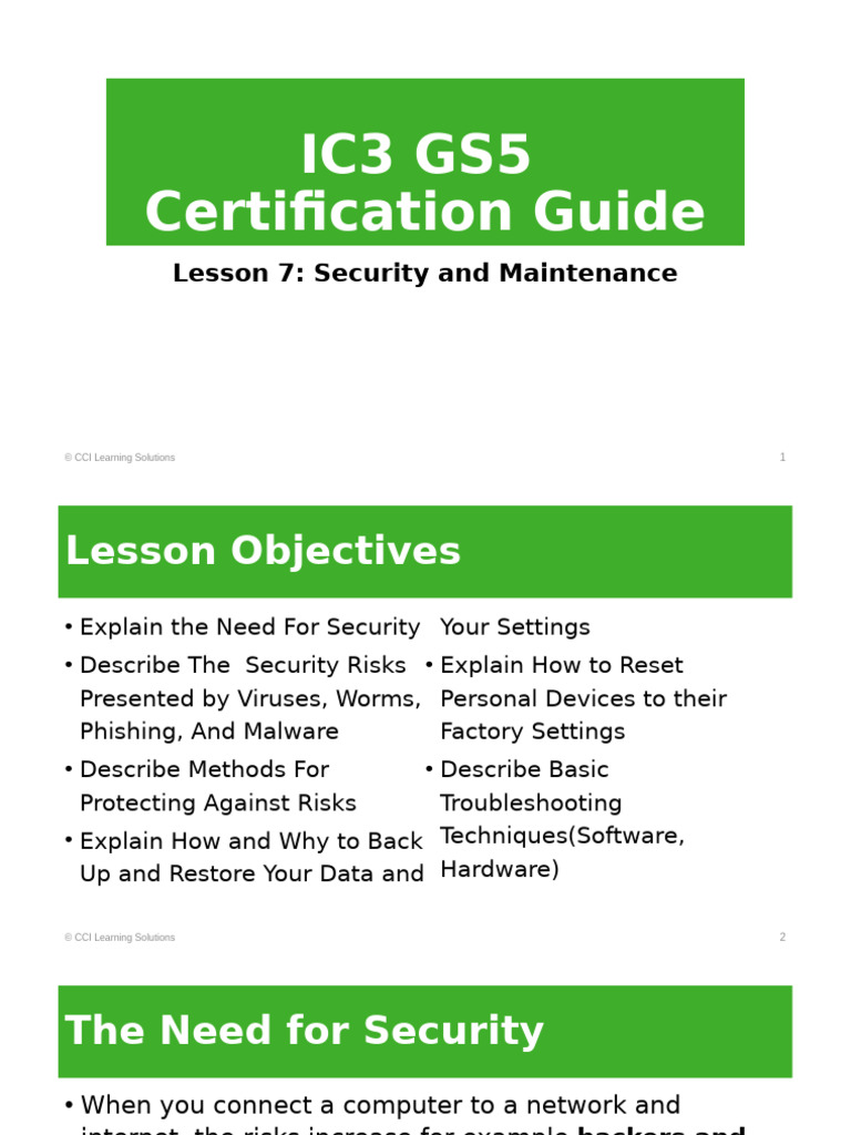 CF Lesson7 (1) | PDF | Computer Virus | Malware