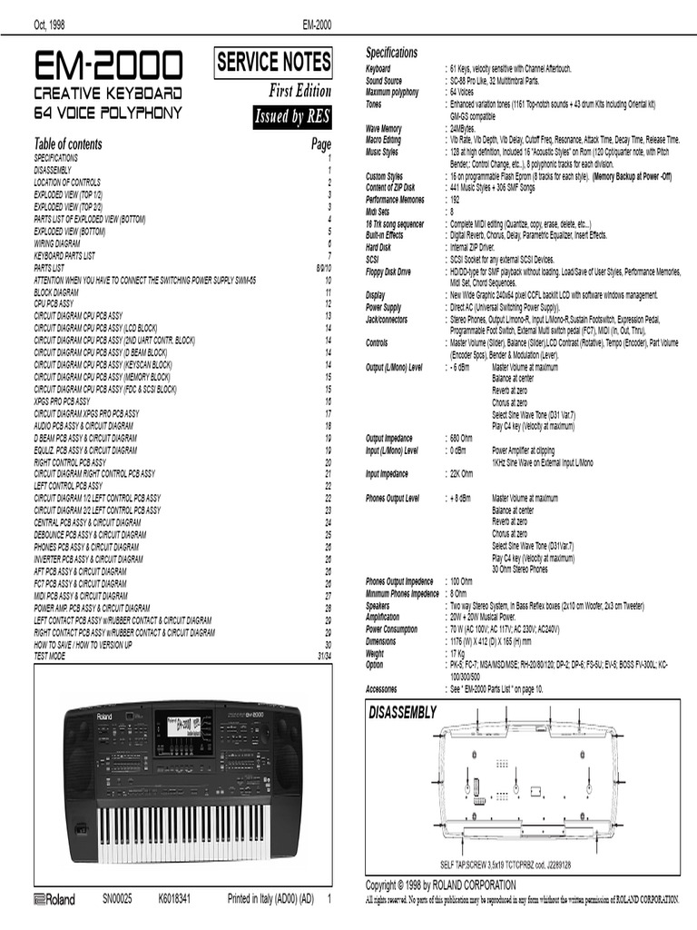 Em 2000 | PDF | Audio Engineering | Manufactured Goods