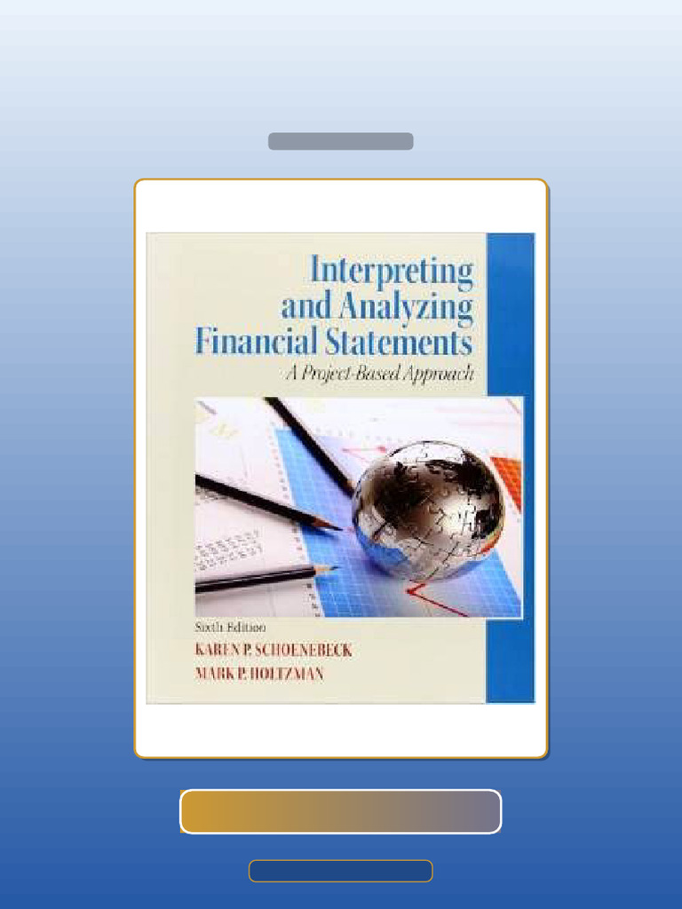 Instructor Manual for Interpreting and Analyzing Financial Statements ...