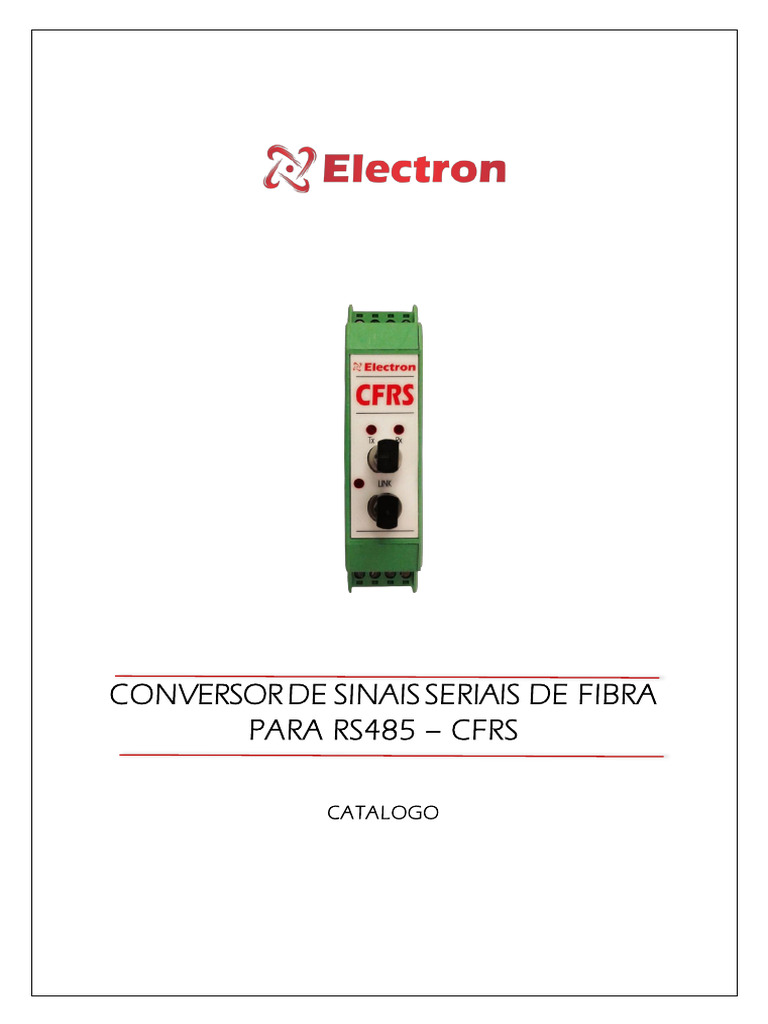 Catalogo Cfrs v2.1 PT-BR | PDF | Fibra ótica | Scada