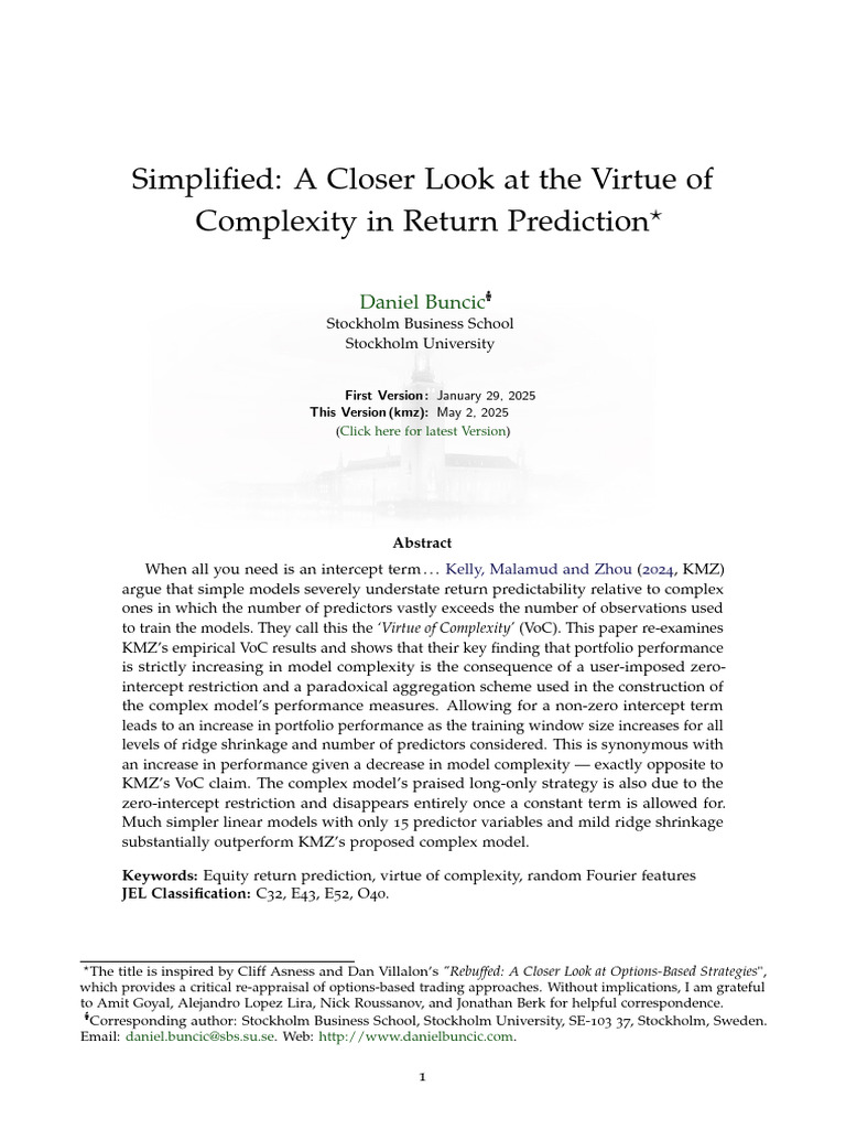 03-Buncic-Simplified a Closer Look at the Virtue of Complexity | PDF ...