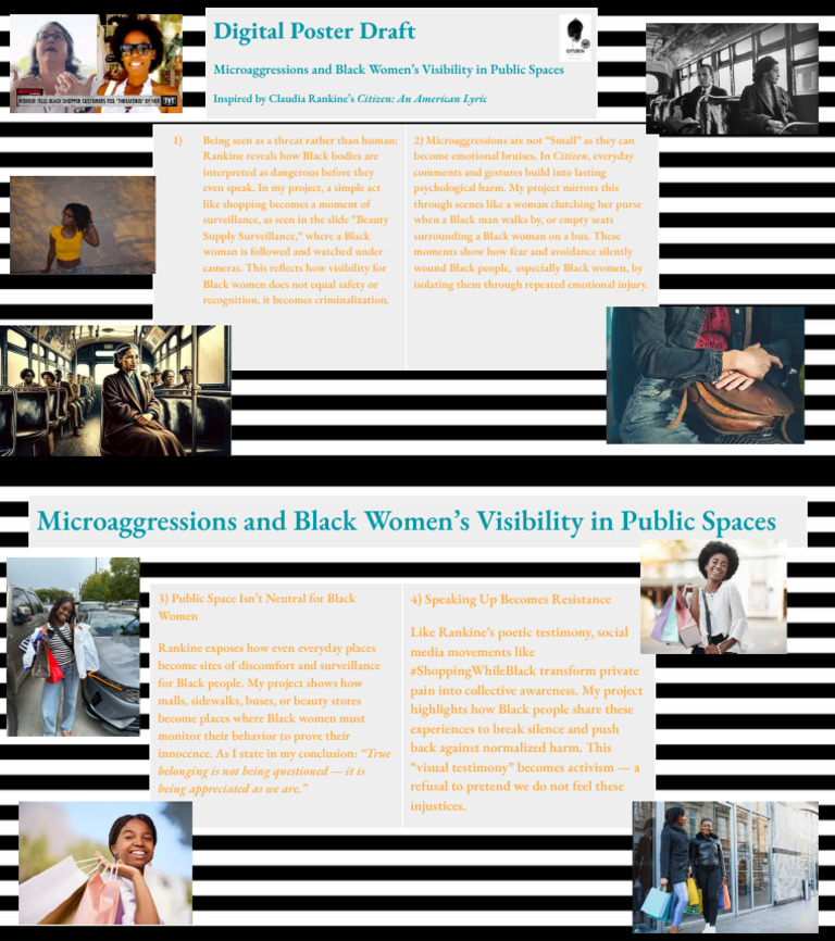 Copy of Visual Lyric on Microaggressions in Public Spaces Inspired by ...