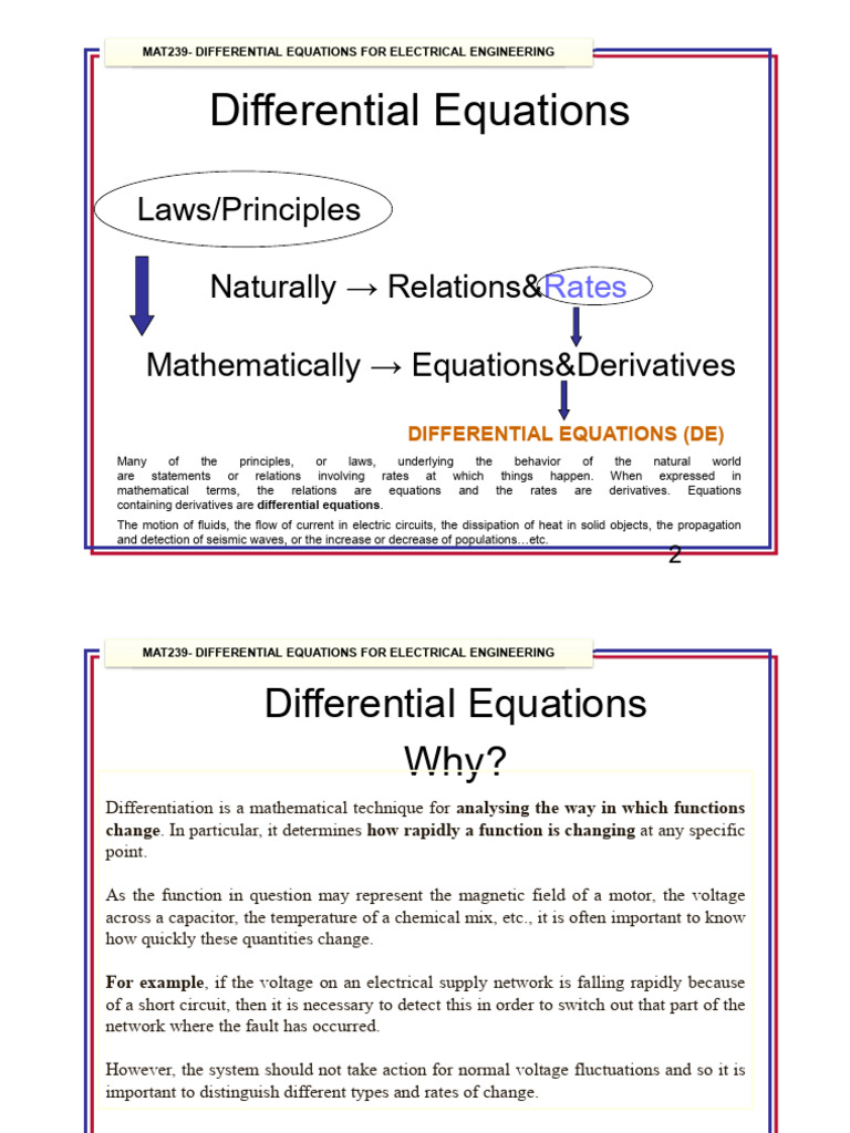 MATH202-w1 | PDF | Ordinary Differential Equation | Differential Equations