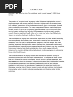 The Origins and Impact of Pagpag Food | PDF | Slum | Economies