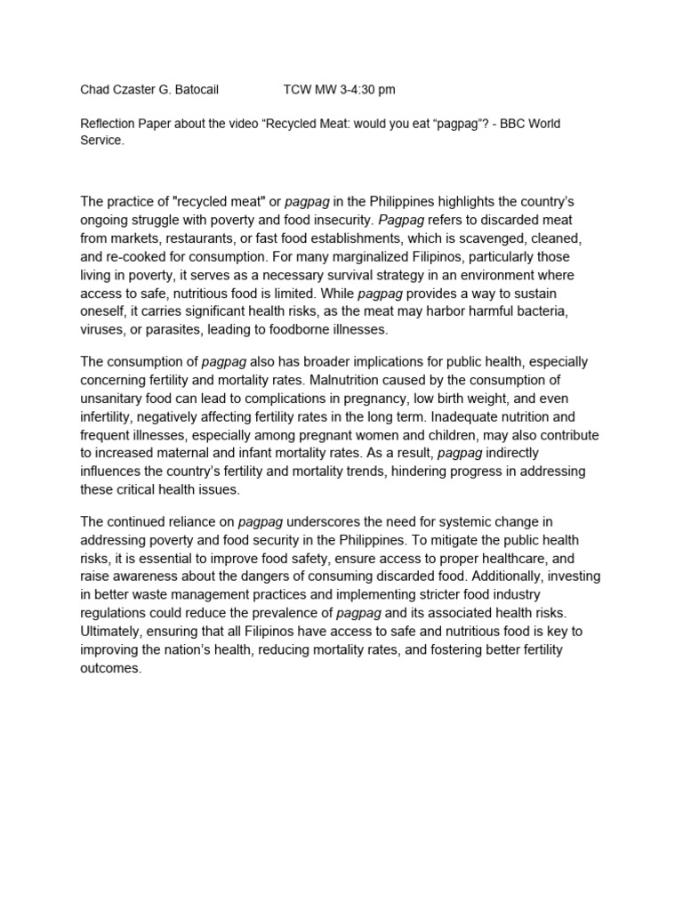 Tcw as Group 39 - Batocail | PDF