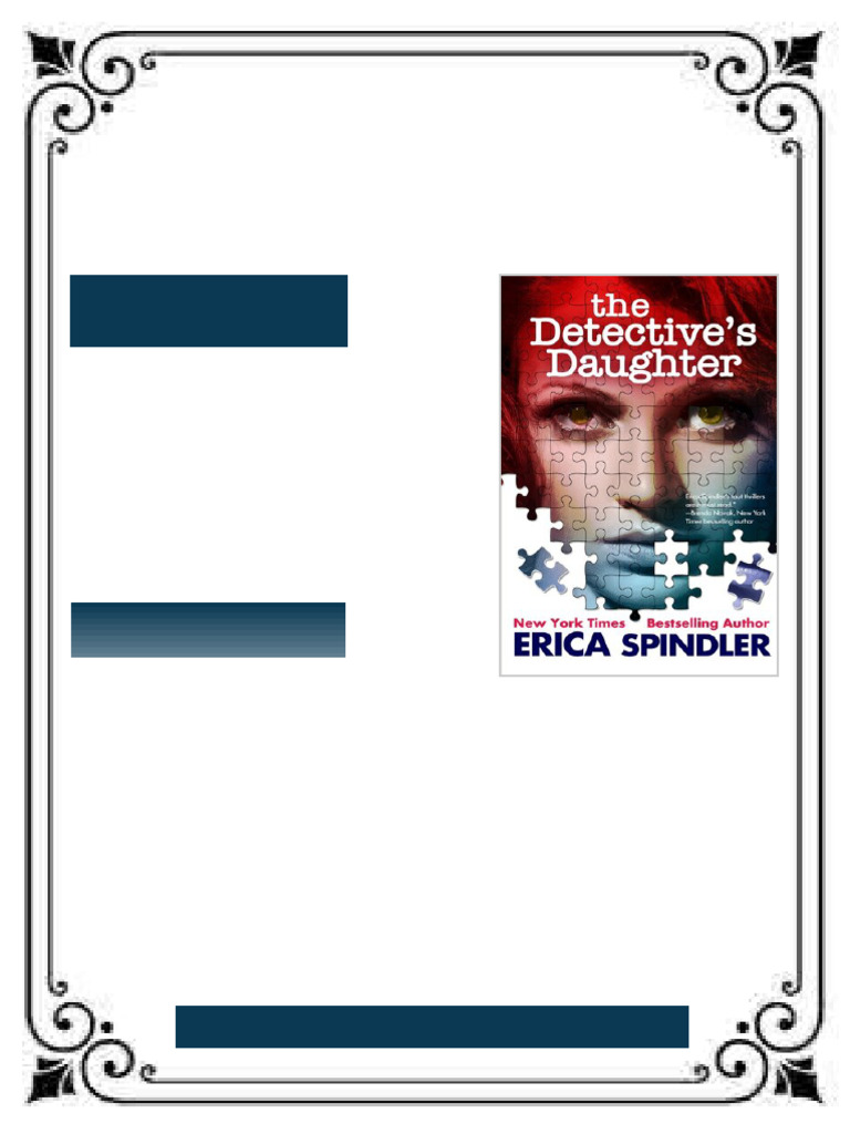 The Detective s Daughter 1st Edition Erica Spindler eBook formatted for ...