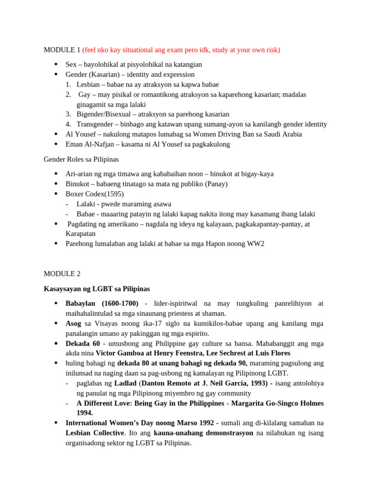 AP 10 Q3 Reviewer | PDF