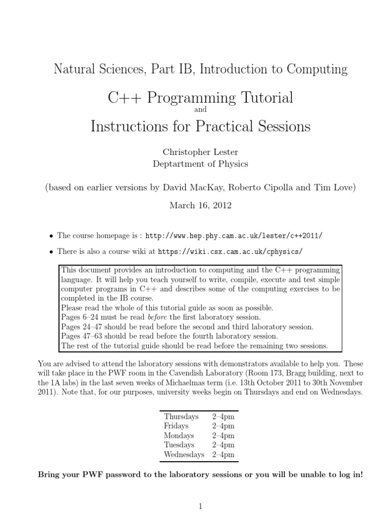 Tutorial Pdf Array Data Type Computer Program