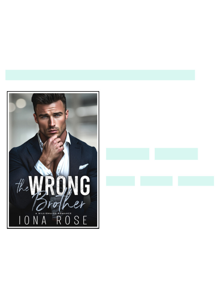 The Wrong Brother: A Billionaire Romance ebook premium unlock version | PDF
