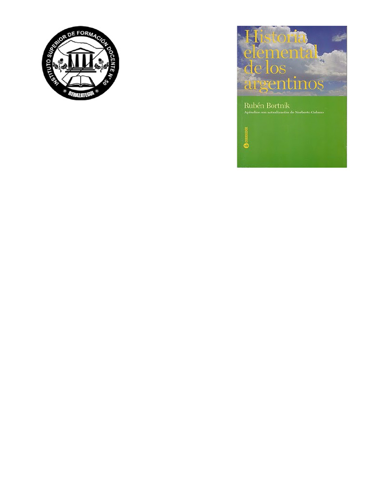 Texto_18_R._BORTNIK_Historia_elemental_2 | PDF | Argentina ...