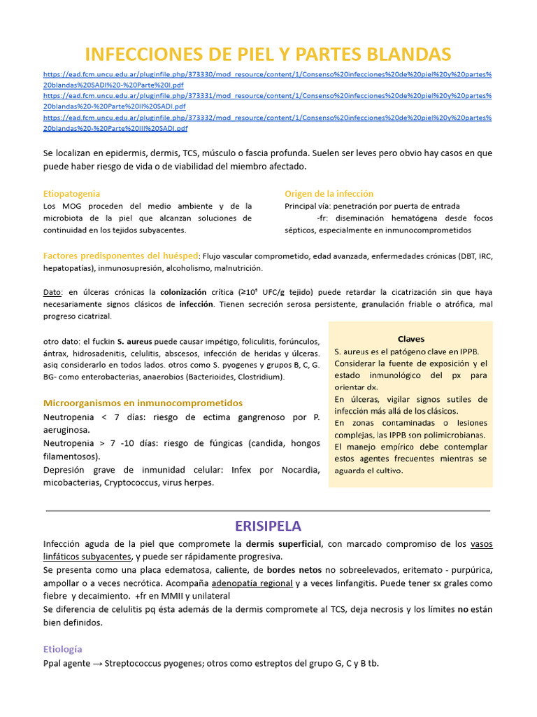 IPPB resumen | PDF | Staphylococcus Aureus | Inmunología