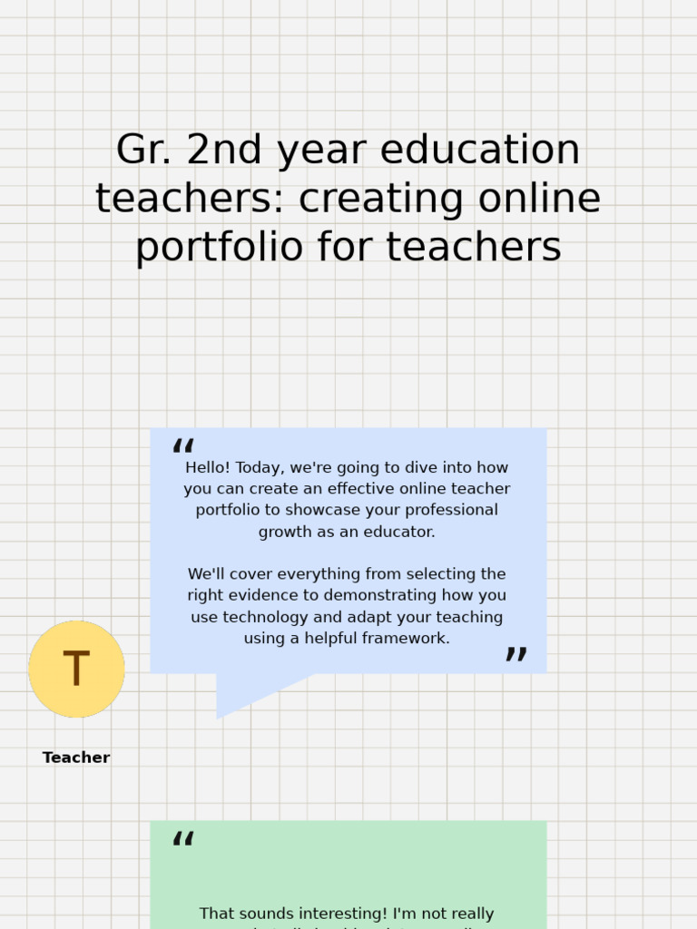 Lesson 2.1_ Creating Digital Teaching Portfolio | PDF | Teachers | Mindset
