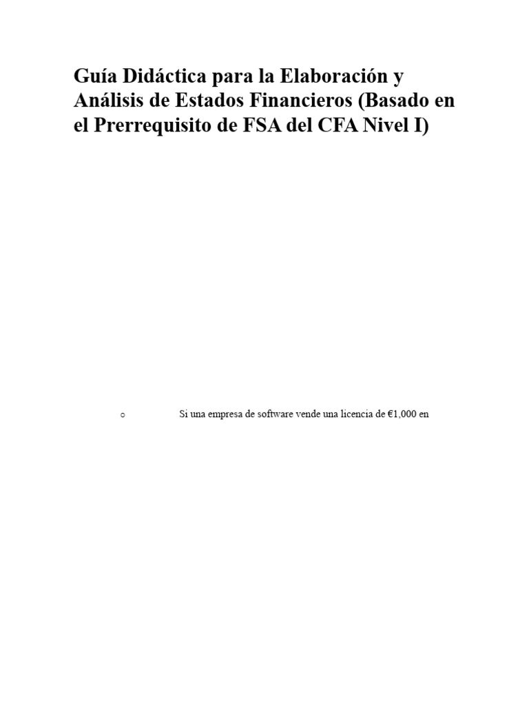 Guía Didáctica para la Elaboración y Análisis de Estados Financieros ...