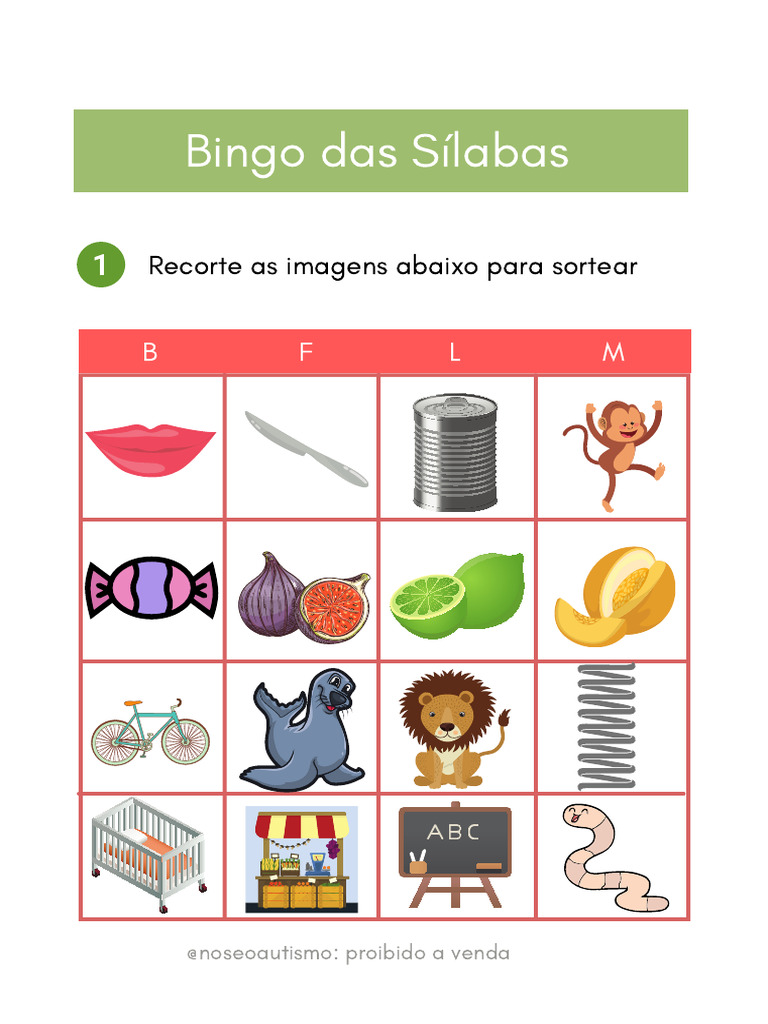 Bingo Das Sílabas 260126 155511 | PDF