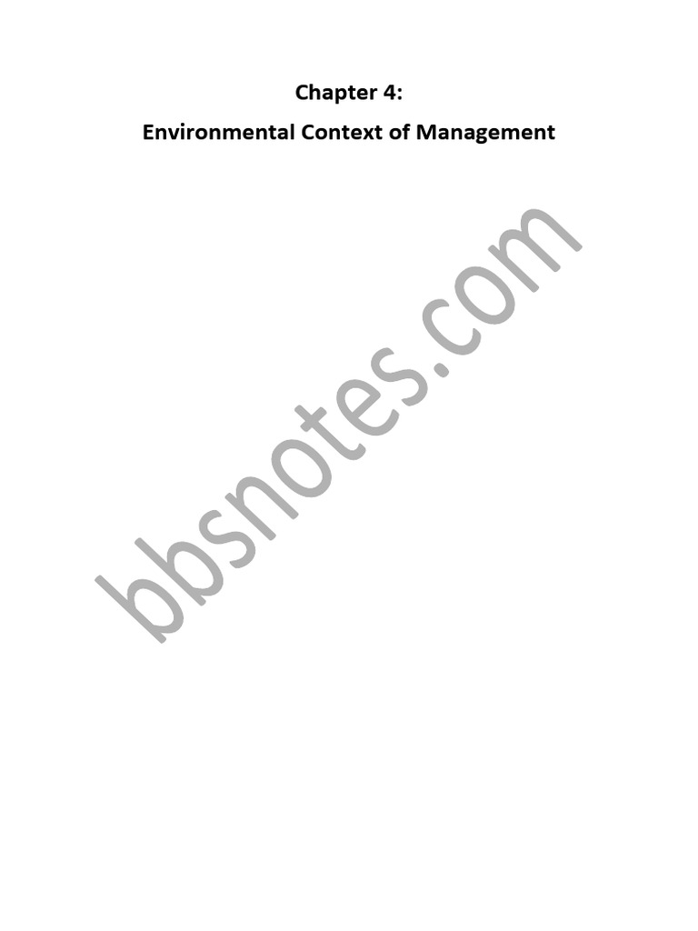 Chapter 4 Principle of Management | PDF