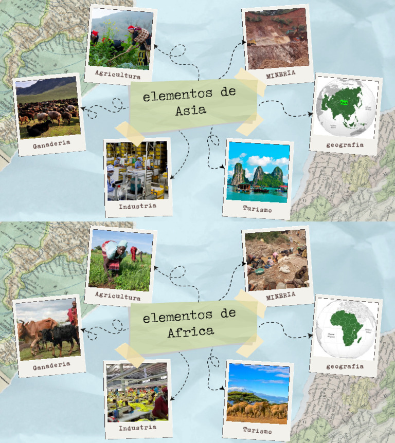 Gráfico Fotos Collage Viajes Turismo Scrapbook Infantil Pastel | PDF