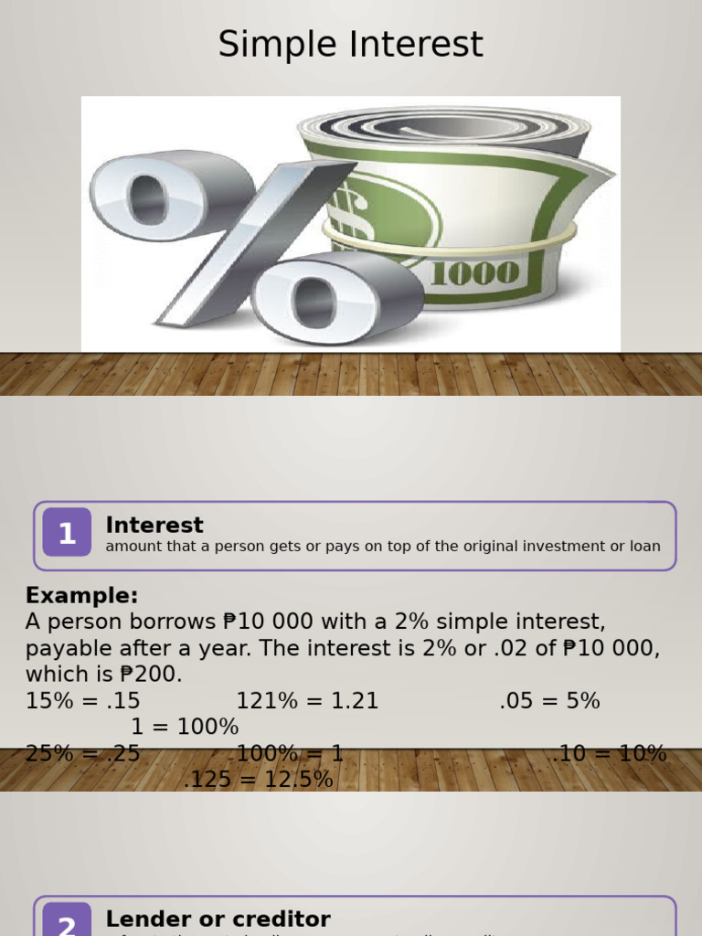 Week 9 Simple and Compound Interest | PDF | Interest | Compound Interest
