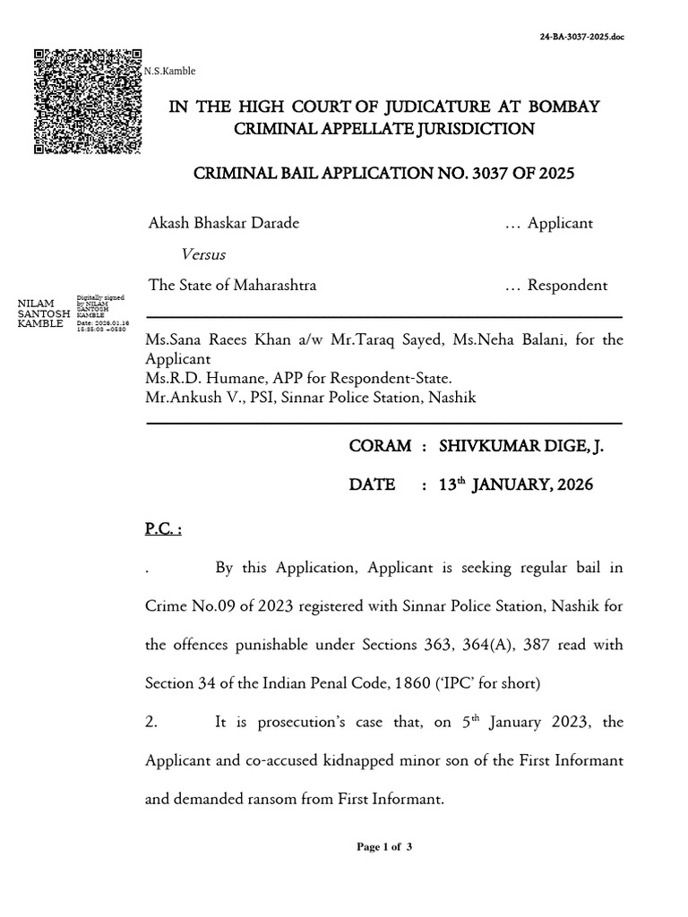 Darade Order | PDF | Bail | Crimes