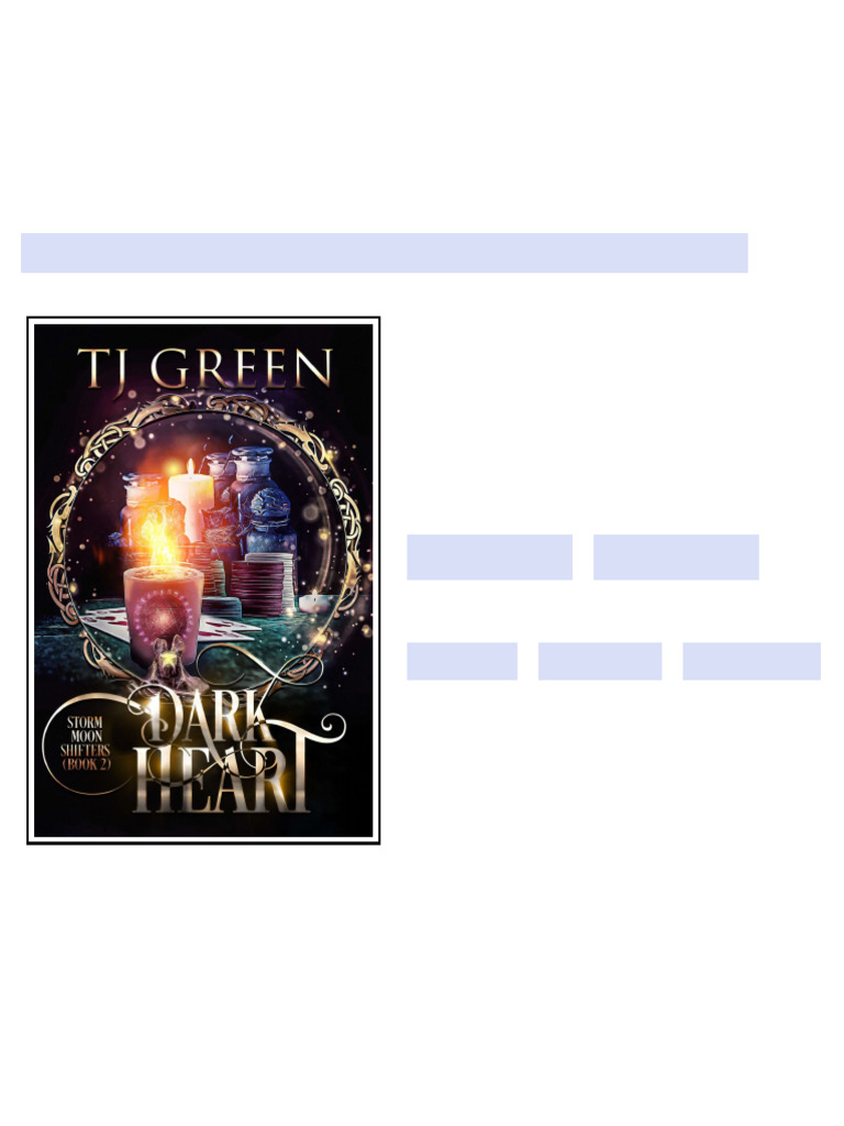 Storm Moon Shifters 2: Dark Heart ebook latest chapter update | PDF